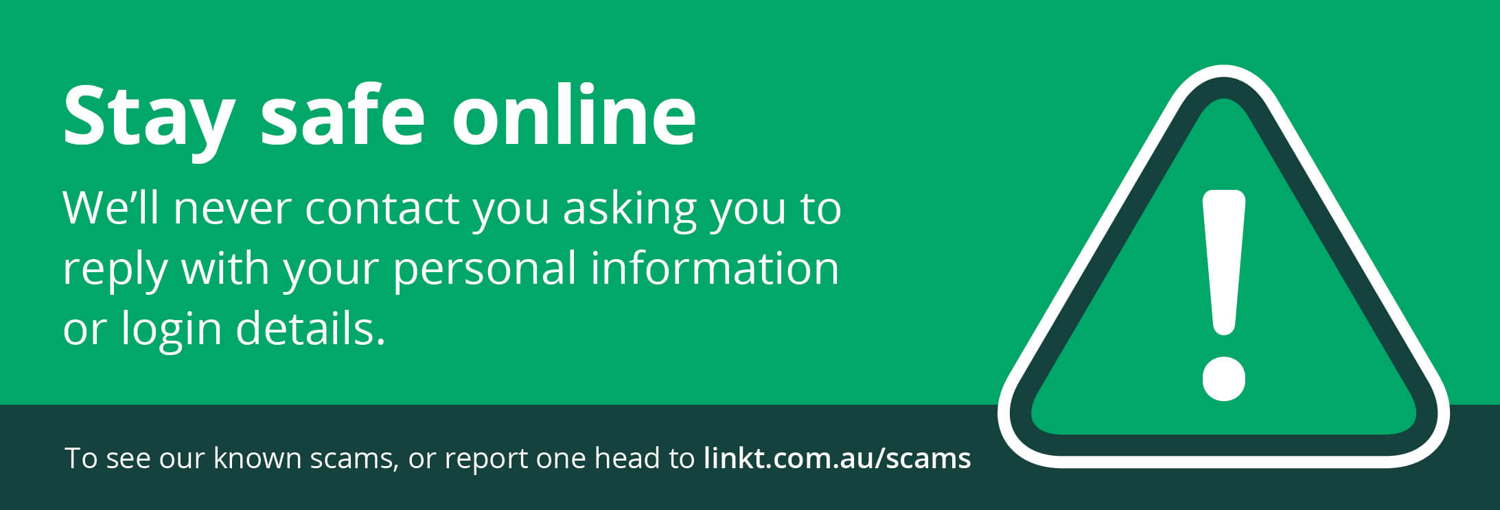 Avoid scams and stay safe online | Linkt